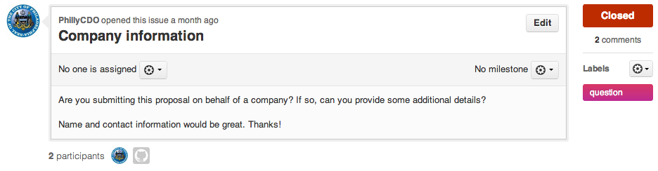 Experiments in GitHub Based Procurement – Civic Innovations